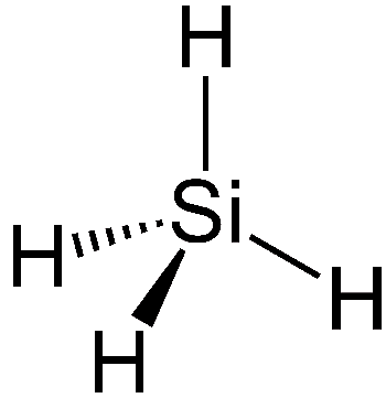 Silane - Molecule of the Month - January 2025 (JSMol version)